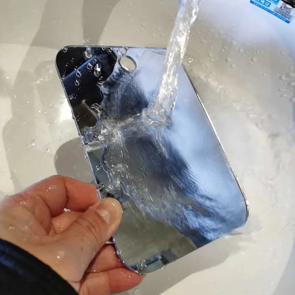 Anti-Fog Shower Mirror – Fogless Bathroom Shaving Mirror with Suction ...